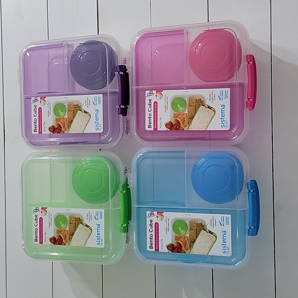 sistema | Storage & Organization | Sistema To Go Bento Cubes Set Of 4 ...